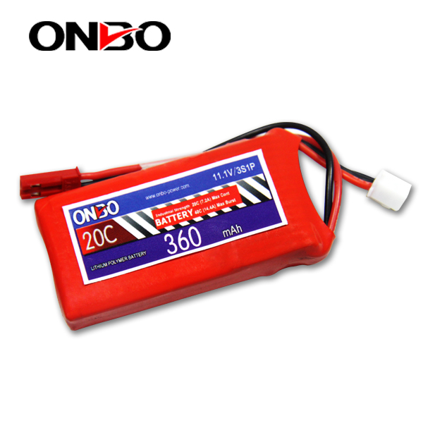 ONBO 20C 3S 11.1V 360mAh lipo-ONBO