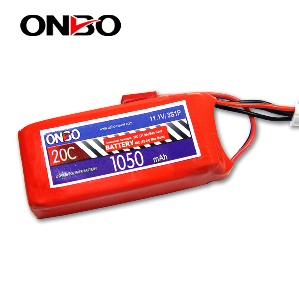 ONBO 20C 3S 11.1V 1050mAh lipo-ONBO
