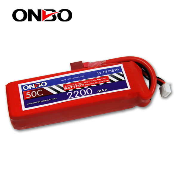 ONBO 50C 3S 11.1V 2200mAh lipo-ONBO