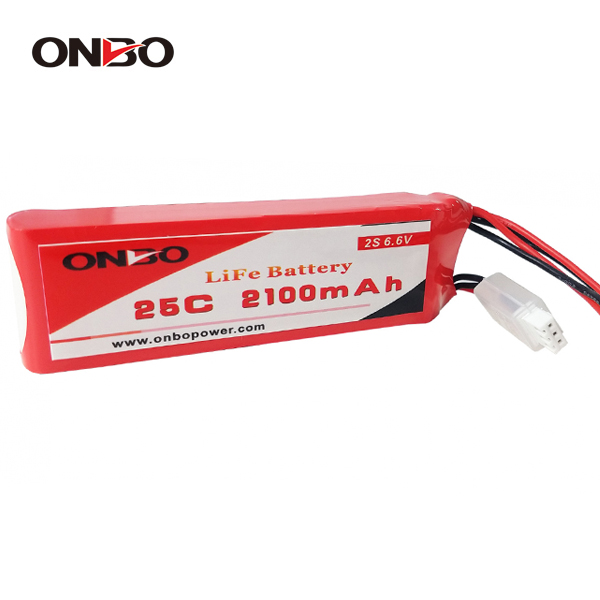 ONBO 25C 2100mAh 2S LiFePO4 battery-ONBO