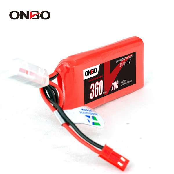 ONBO 20C 3S 11.1V 360mAh lipo-ONBO